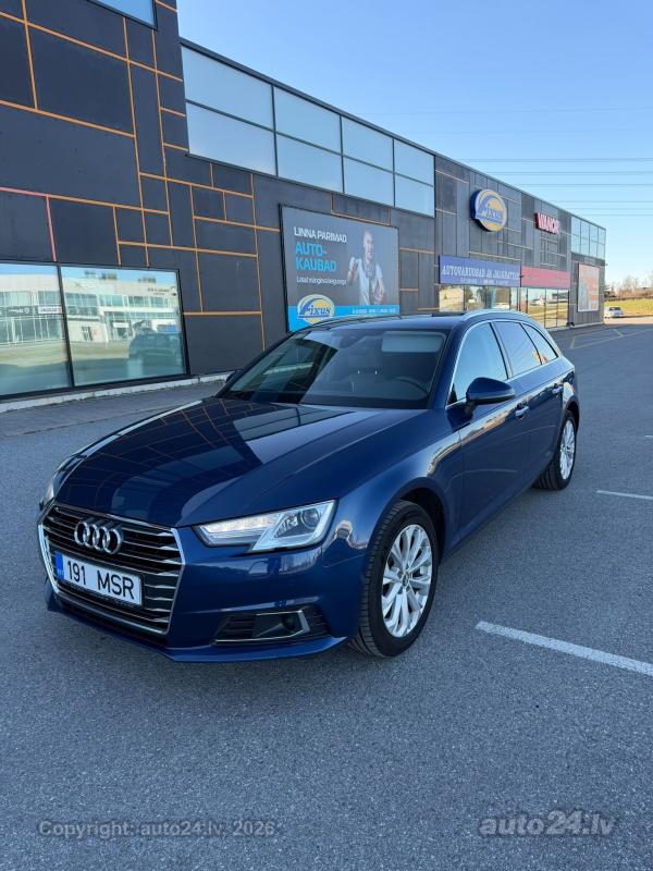 Blue Audi A4 2016 in Viljandi, with an engine capacity of 2.00 L and mileage of 279 thousand km for 12000 €, photo 3 on AUTOMOTO.COM.LV