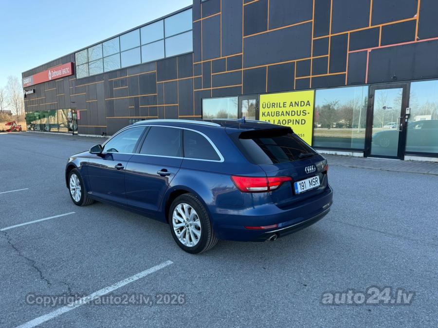 Blue Audi A4 2016 in Viljandi, with an engine capacity of 2.00 L and mileage of 279 thousand km for 12000 €, photo 8 on AUTOMOTO.COM.LV