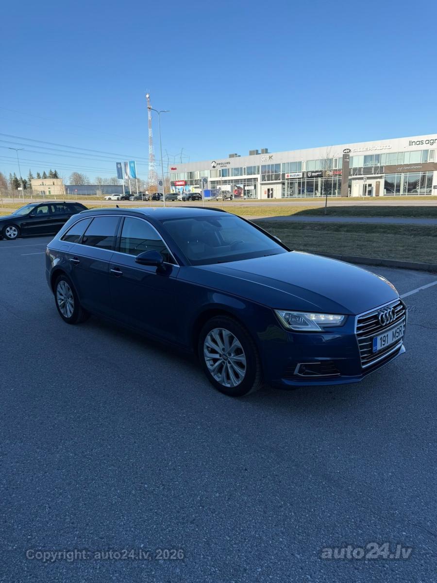 Blue Audi A4 2016 in Viljandi, with an engine capacity of 2.00 L and mileage of 279 thousand km for 12000 €, photo 14 on AUTOMOTO.COM.LV