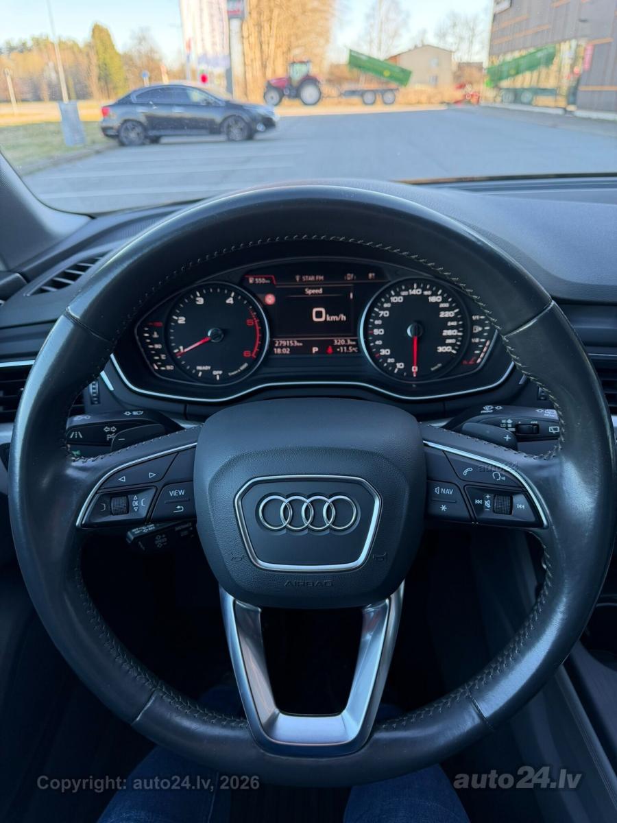 Blue Audi A4 2016 in Viljandi, with an engine capacity of 2.00 L and mileage of 279 thousand km for 12000 €, photo 25 on AUTOMOTO.COM.LV