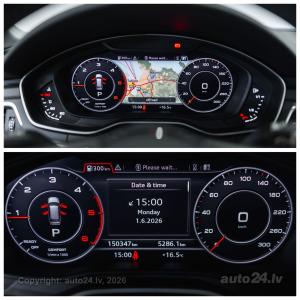Blue Audi A4 2016 in Tallinn, with an engine capacity of 2.00 L and mileage of 150 thousand km for 14990 €, photo 30 on AUTOMOTO.COM.LV