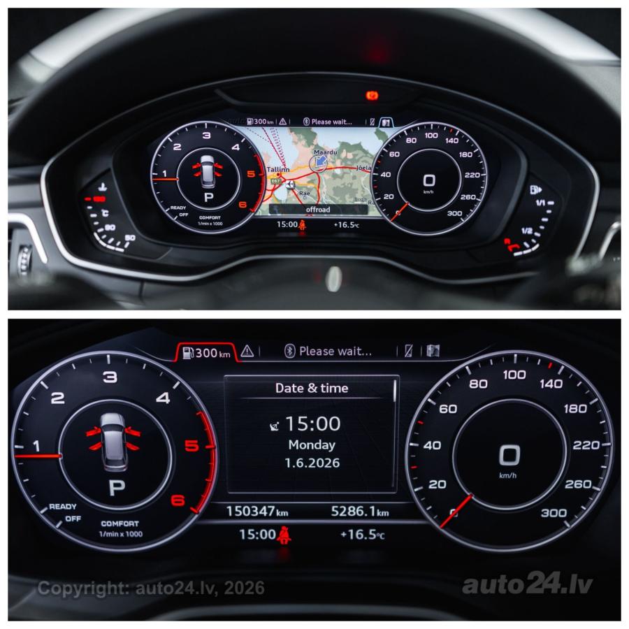 Blue Audi A4 2016 in Tallinn, with an engine capacity of 2.00 L and mileage of 150 thousand km for 14990 €, photo 30 on AUTOMOTO.COM.LV
