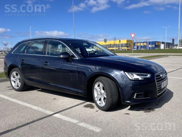Blue Audi A4 2016 in Riga, with an engine capacity of 3.00 L and mileage of 201 thousand km for 12000 €, photo 1 on AUTOMOTO.COM.LV