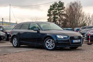 Blue Audi A4 2016 in Riga, with an engine capacity of 2.00 L and mileage of 175 thousand km for 11995 €, photo  on AUTOMOTO.COM.LV