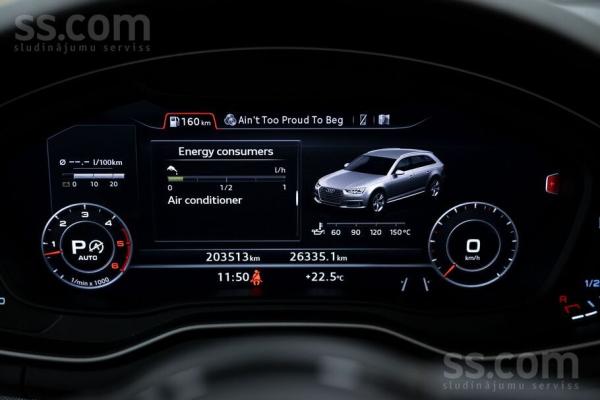 Zils Audi A4 2016 Rīga, ar dzinēja tilpumu 3.00 L un nobraukumu 204 tūkst. km par 13500 €, foto 9 vietnē AUTOMOTO.COM.LV