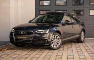 Blue Audi A4 2016 in Riga, with an engine capacity of 2.00 L and mileage of 286 thousand km for 11990 €, photo  on AUTOMOTO.COM.LV