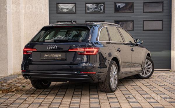 Zils Audi A4 2016 Rīga, ar dzinēja tilpumu 2.00 L un nobraukumu 286 tūkst. km par 11990 €, foto 6 vietnē AUTOMOTO.COM.LV