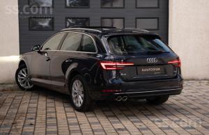 Blue Audi A4 2016 in Riga, with an engine capacity of 2.00 L and mileage of 286 thousand km for 11990 €, photo 4 on AUTOMOTO.COM.LV