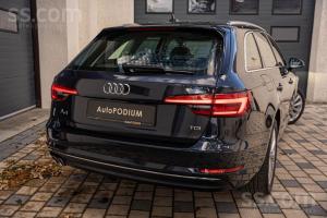 Blue Audi A4 2016 in Riga, with an engine capacity of 2.00 L and mileage of 286 thousand km for 11990 €, photo 8 on AUTOMOTO.COM.LV