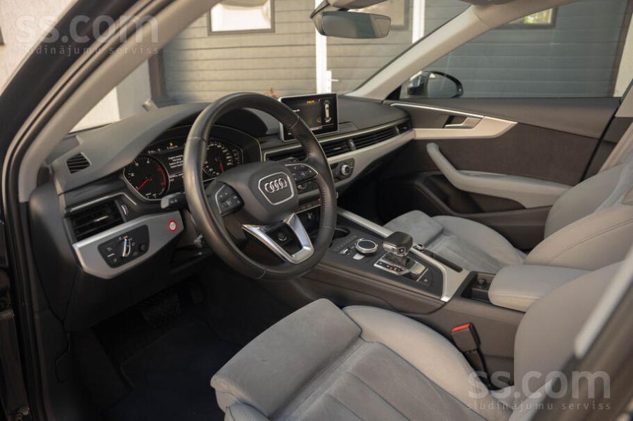 Blue Audi A4 2016 in Riga, with an engine capacity of 2.00 L and mileage of 286 thousand km for 11990 €, photo 20 on AUTOMOTO.COM.LV
