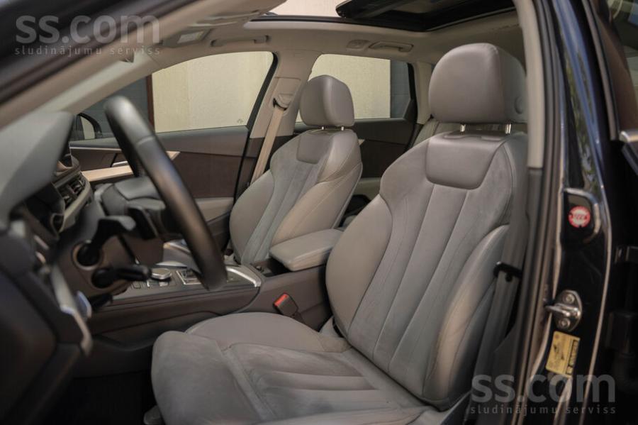 Blue Audi A4 2016 in Riga, with an engine capacity of 2.00 L and mileage of 286 thousand km for 11990 €, photo 23 on AUTOMOTO.COM.LV