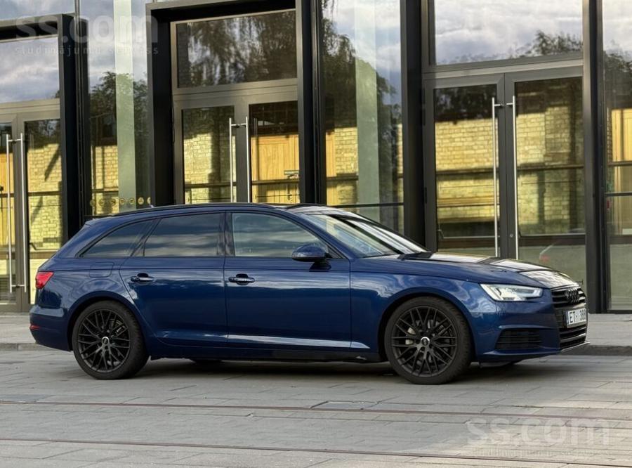 Zils Audi A4 2016 Rīga, ar dzinēja tilpumu 2.00 L un nobraukumu 220 tūkst. km par 13900 €, foto 10 vietnē AUTOMOTO.COM.LV