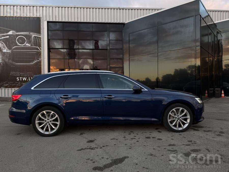 Zils Audi A4 2016 Rīga, ar dzinēja tilpumu 3.00 L un nobraukumu 287 tūkst. km par 14790 €, foto 5 vietnē AUTOMOTO.COM.LV