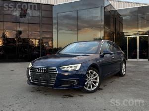 Zils Audi A4 2016 Rīga, ar dzinēja tilpumu 3.00 L un nobraukumu 287 tūkst. km par 14790 €, foto  vietnē AUTOMOTO.COM.LV