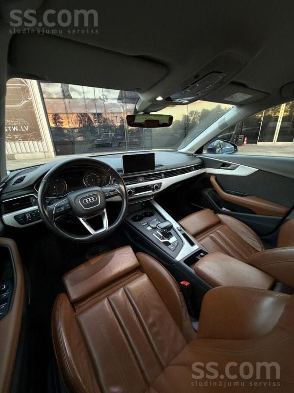 Zils Audi A4 2016 Rīga, ar dzinēja tilpumu 3.00 L un nobraukumu 287 tūkst. km par 14790 €, foto 11 vietnē AUTOMOTO.COM.LV