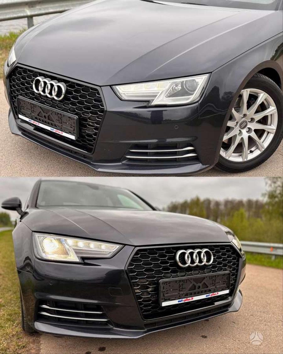 Zils Audi A4 2016 Raseiniai, ar dzinēja tilpumu 1.97 L un nobraukumu 272 tūkst. km par 12700 €, foto 3 vietnē AUTOMOTO.COM.LV