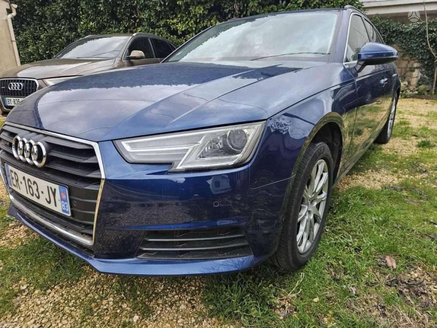 Blue Audi A4 2017 in Taurage, with an engine capacity of 2.00 L and mileage of 202 thousand km for 10200 €, photo 2 on AUTOMOTO.COM.LV