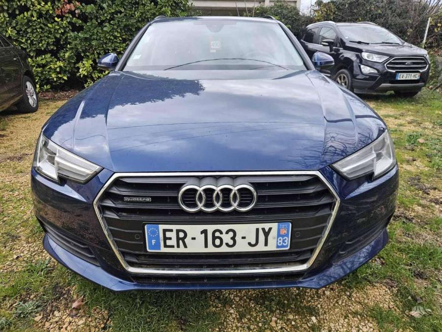 Blue Audi A4 2017 in Taurage, with an engine capacity of 2.00 L and mileage of 202 thousand km for 9800 €, photo 1 on AUTOMOTO.COM.LV