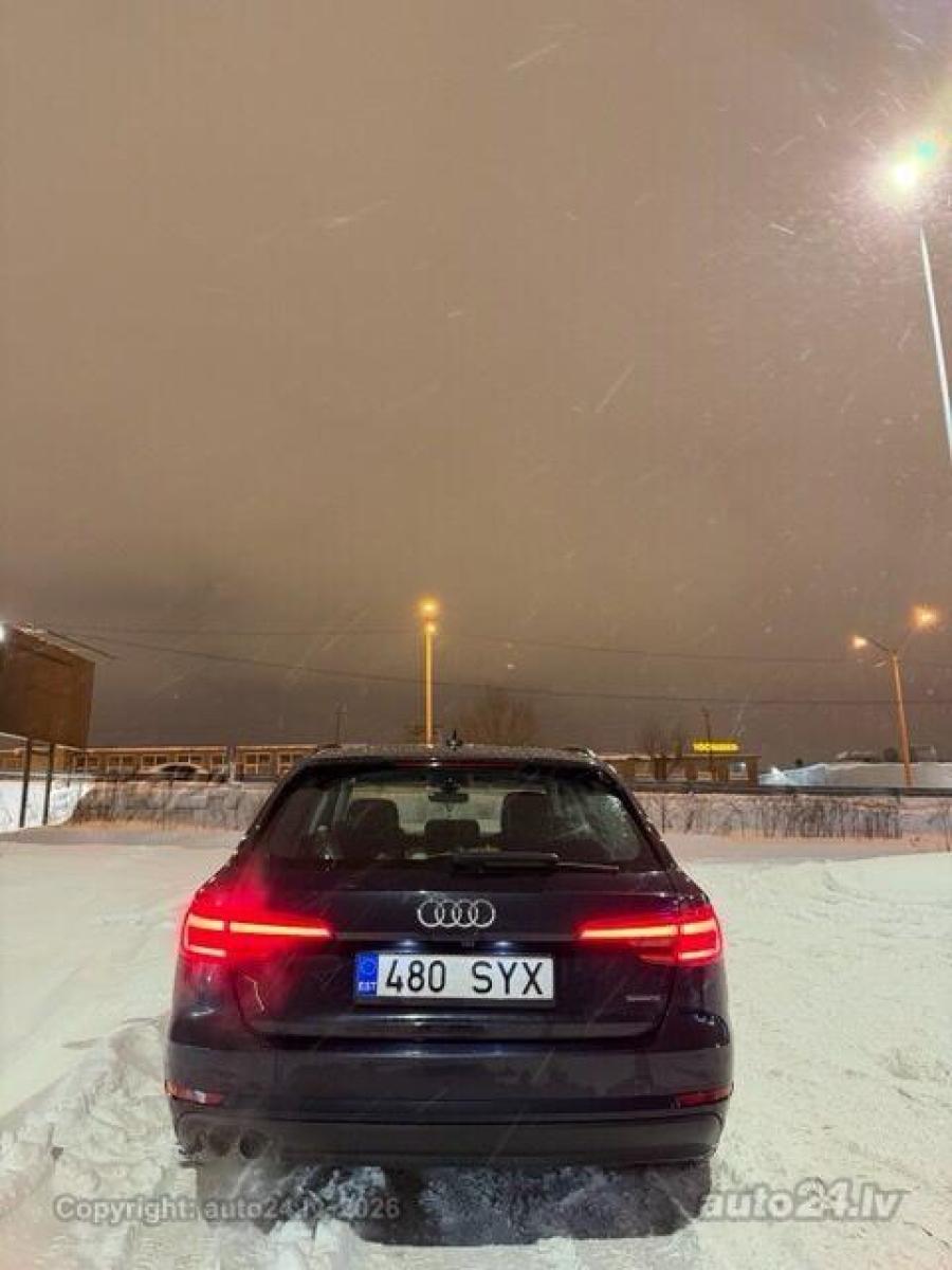 Zils Audi A4 2017 Tallina, ar dzinēja tilpumu 2.00 L un nobraukumu 187 tūkst. km par 15890 €, foto 5 vietnē AUTOMOTO.COM.LV