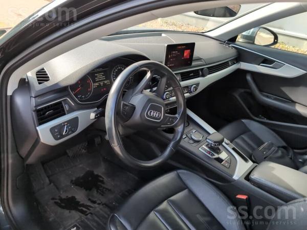Blue Audi A4 2017 in Riga, with an engine capacity of 2.00 L and mileage of 259 thousand km for 15500 €, photo 5 on AUTOMOTO.COM.LV