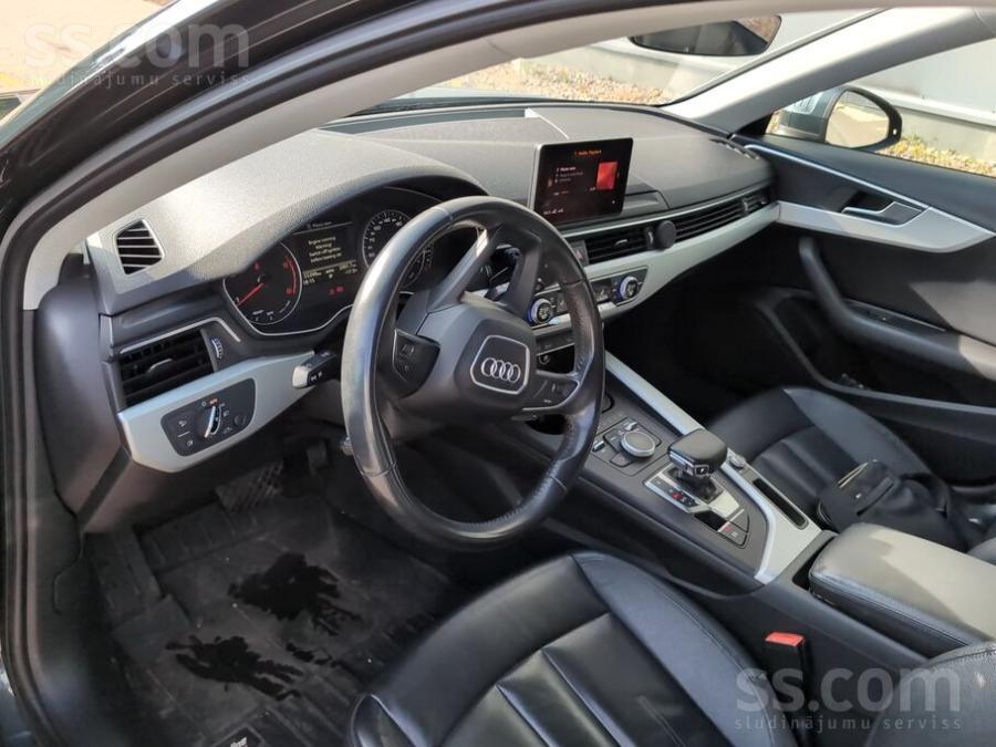 Zils Audi A4 2017 Rīga, ar dzinēja tilpumu 2.00 L un nobraukumu 259 tūkst. km par 15500 €, foto 5 vietnē AUTOMOTO.COM.LV