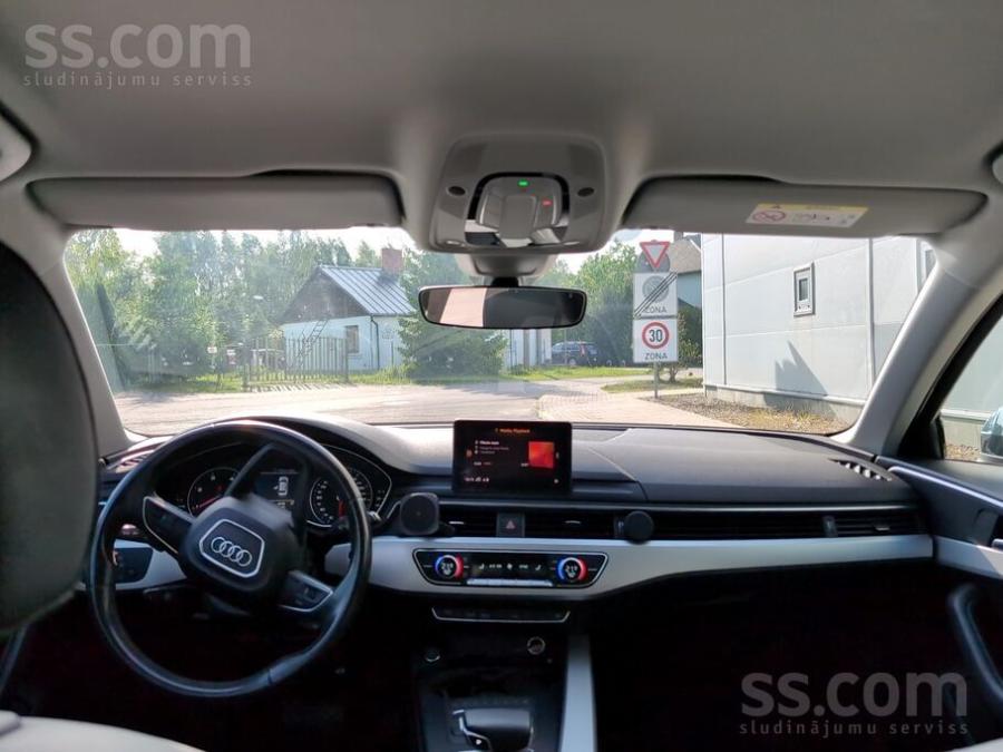 Zils Audi A4 2017 Rīga, ar dzinēja tilpumu 2.00 L un nobraukumu 259 tūkst. km par 15500 €, foto 6 vietnē AUTOMOTO.COM.LV