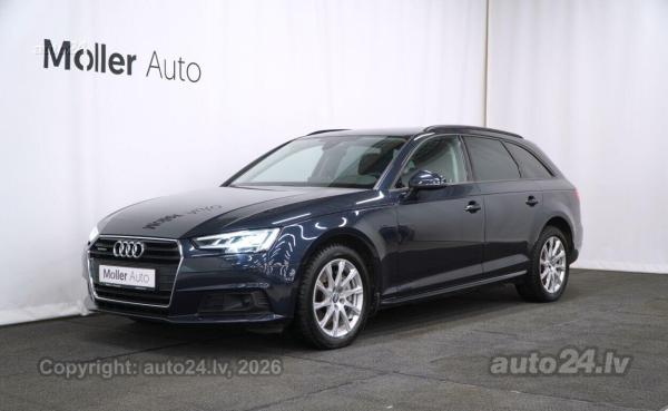 Zils Audi A4 2017 Tallina, ar dzinēja tilpumu 2.00 L un nobraukumu 189 tūkst. km par 16900 €, foto 1 vietnē AUTOMOTO.COM.LV