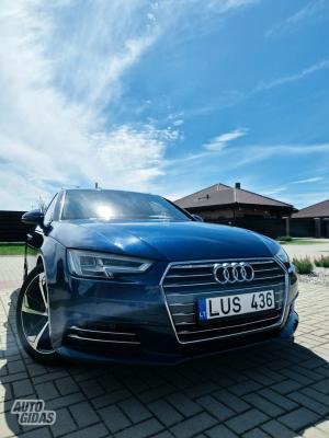 Blue Audi A4 2017 in Klaipeda, with an engine capacity of 2.00 L and mileage of 336 thousand km for 14500 €, photo  on AUTOMOTO.COM.LV