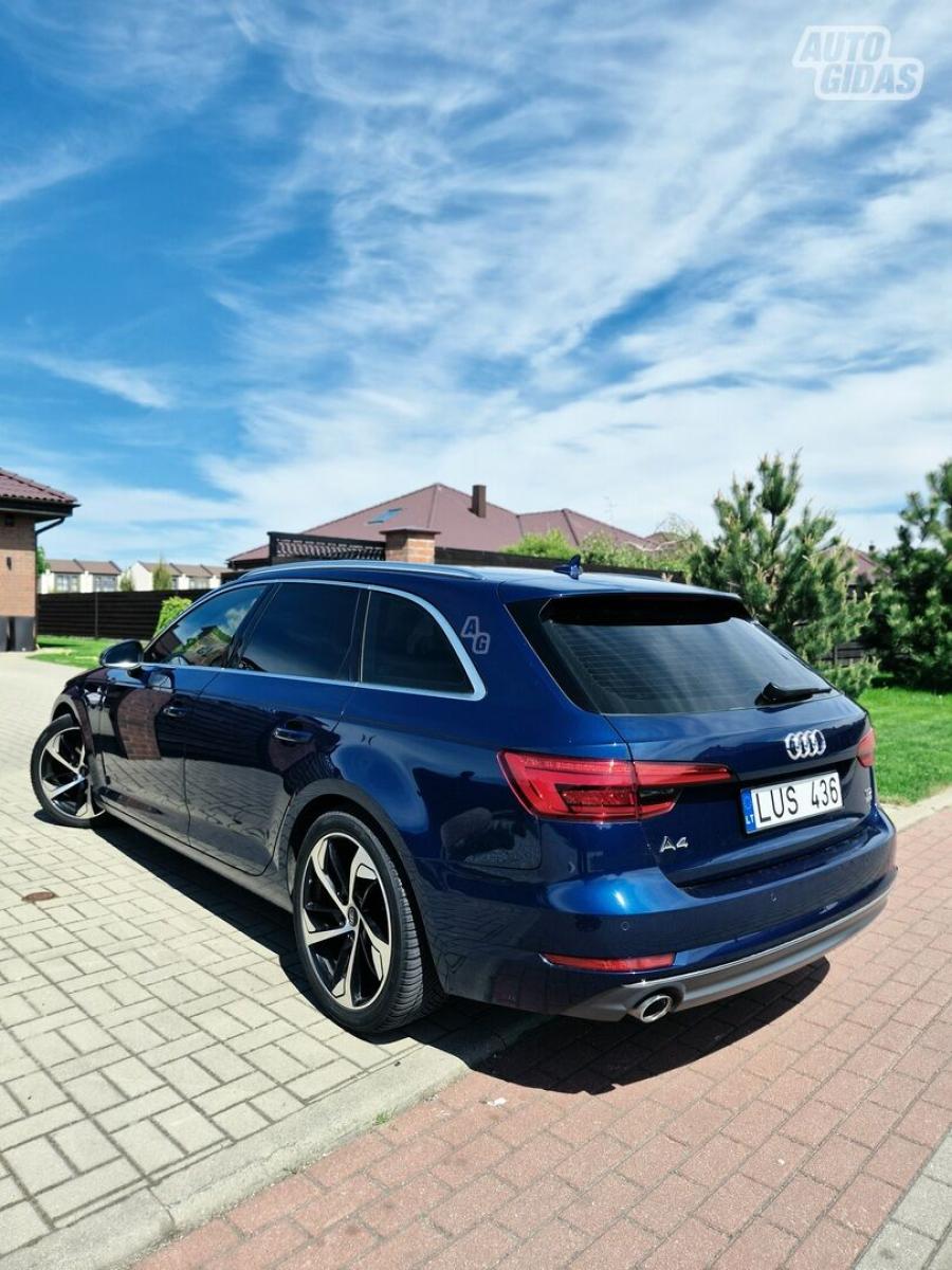 Blue Audi A4 2017 in Klaipeda, with an engine capacity of 2.00 L and mileage of 336 thousand km for 14500 €, photo 5 on AUTOMOTO.COM.LV