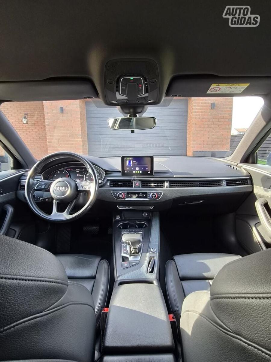 Blue Audi A4 2017 in Klaipeda, with an engine capacity of 2.00 L and mileage of 336 thousand km for 14500 €, photo 17 on AUTOMOTO.COM.LV