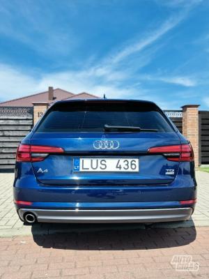 Blue Audi A4 2017 in Klaipeda, with an engine capacity of 2.00 L and mileage of 336 thousand km for 14500 €, photo 4 on AUTOMOTO.COM.LV