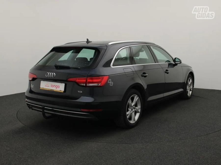 Zils Audi A4 2017 Viļņa, ar dzinēja tilpumu 2.00 L un nobraukumu 286 tūkst. km par 11399 €, foto 9 vietnē AUTOMOTO.COM.LV