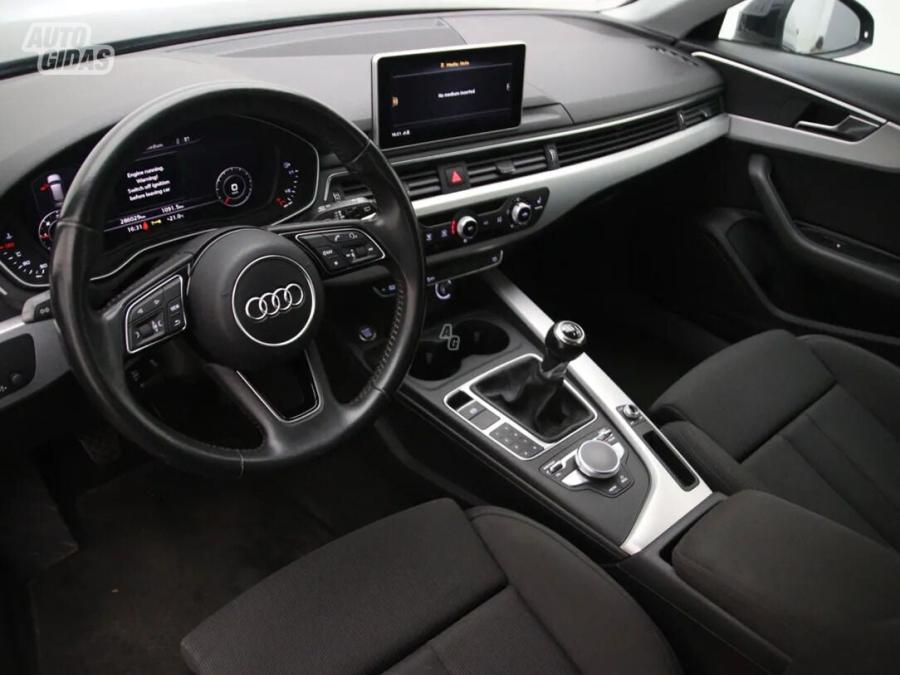 Zils Audi A4 2017 Viļņa, ar dzinēja tilpumu 2.00 L un nobraukumu 286 tūkst. km par 11399 €, foto 17 vietnē AUTOMOTO.COM.LV