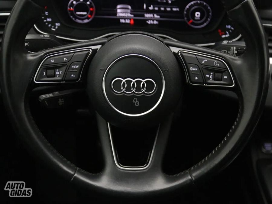 Zils Audi A4 2017 Viļņa, ar dzinēja tilpumu 2.00 L un nobraukumu 286 tūkst. km par 11399 €, foto 19 vietnē AUTOMOTO.COM.LV