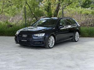 Zils Audi A4 2017 Viļņa, ar dzinēja tilpumu 2.97 L un nobraukumu 224 tūkst. km par 15590 €, foto  vietnē AUTOMOTO.COM.LV