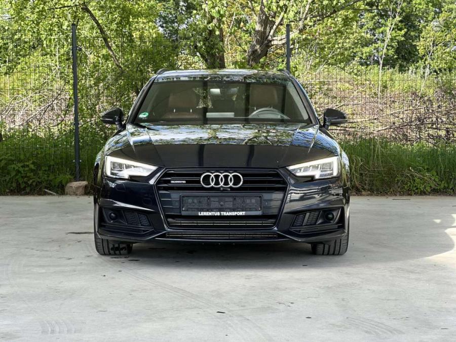 Blue Audi A4 2017 in Vilnius, with an engine capacity of 2.97 L and mileage of 224 thousand km for 15590 €, photo 3 on AUTOMOTO.COM.LV