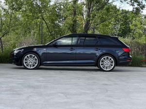 Blue Audi A4 2017 in Vilnius, with an engine capacity of 2.97 L and mileage of 224 thousand km for 15590 €, photo 9 on AUTOMOTO.COM.LV