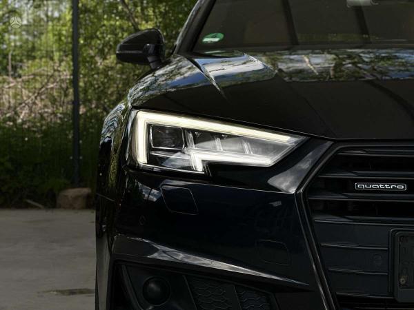 Blue Audi A4 2017 in Vilnius, with an engine capacity of 2.97 L and mileage of 224 thousand km for 15590 €, photo 9 on AUTOMOTO.COM.LV