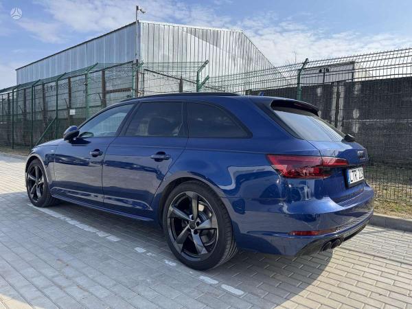 Blue Audi A4 2017 in Vilnius, with an engine capacity of 2.00 L and mileage of 126 thousand km for 17500 €, photo 5 on AUTOMOTO.COM.LV