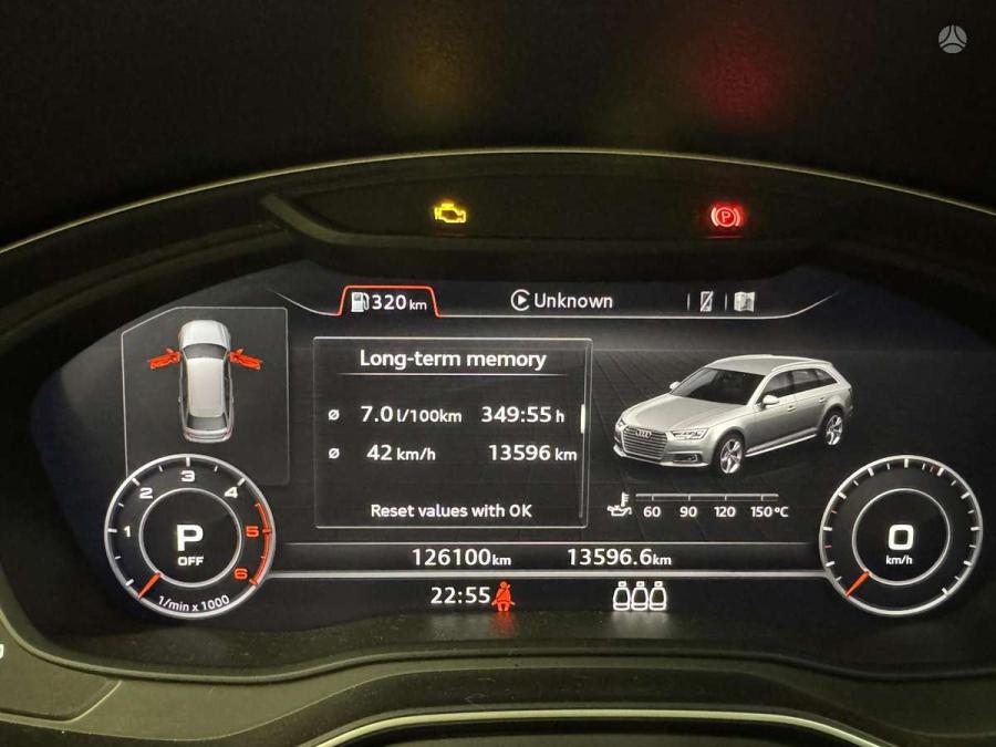 Zils Audi A4 2017 Viļņa, ar dzinēja tilpumu 2.00 L un nobraukumu 126 tūkst. km par 17500 €, foto 11 vietnē AUTOMOTO.COM.LV
