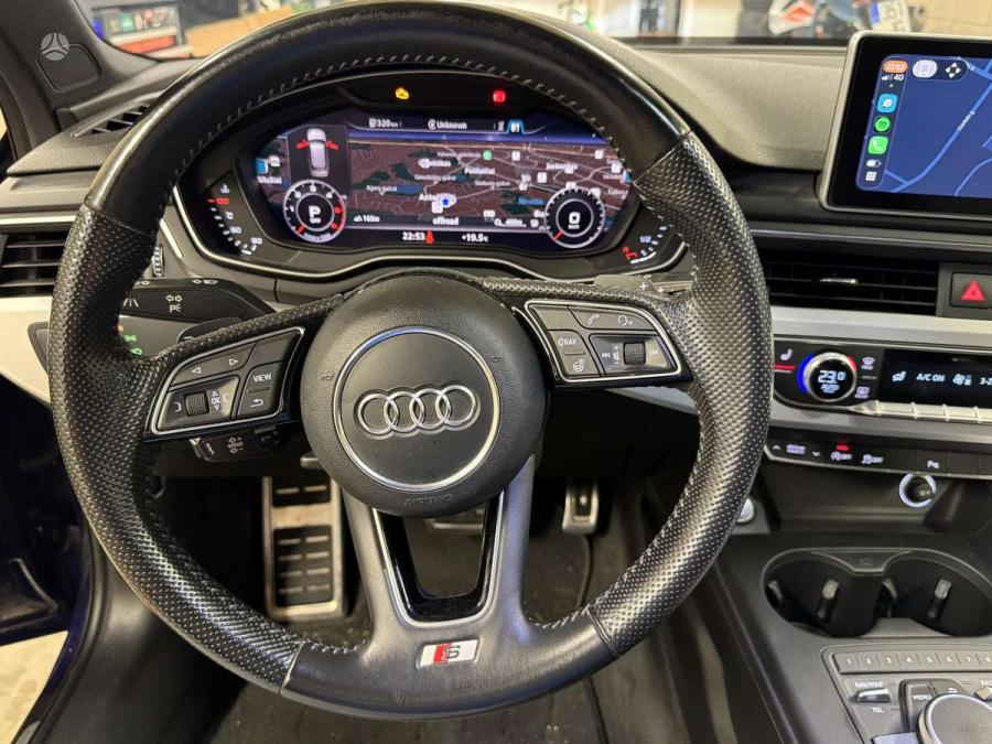 Zils Audi A4 2017 Viļņa, ar dzinēja tilpumu 2.00 L un nobraukumu 126 tūkst. km par 17500 €, foto 14 vietnē AUTOMOTO.COM.LV
