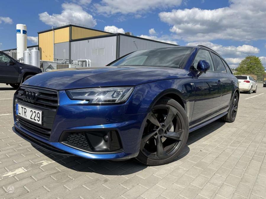 Zils Audi A4 2017 Viļņa, ar dzinēja tilpumu 2.00 L un nobraukumu 126 tūkst. km par 17500 €, foto 29 vietnē AUTOMOTO.COM.LV