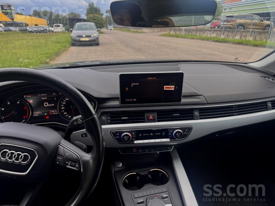 Blue Audi A4 2017 in Riga, with an engine capacity of 2.00 L and mileage of 231 thousand km for 12900 €, photo 8 on AUTOMOTO.COM.LV