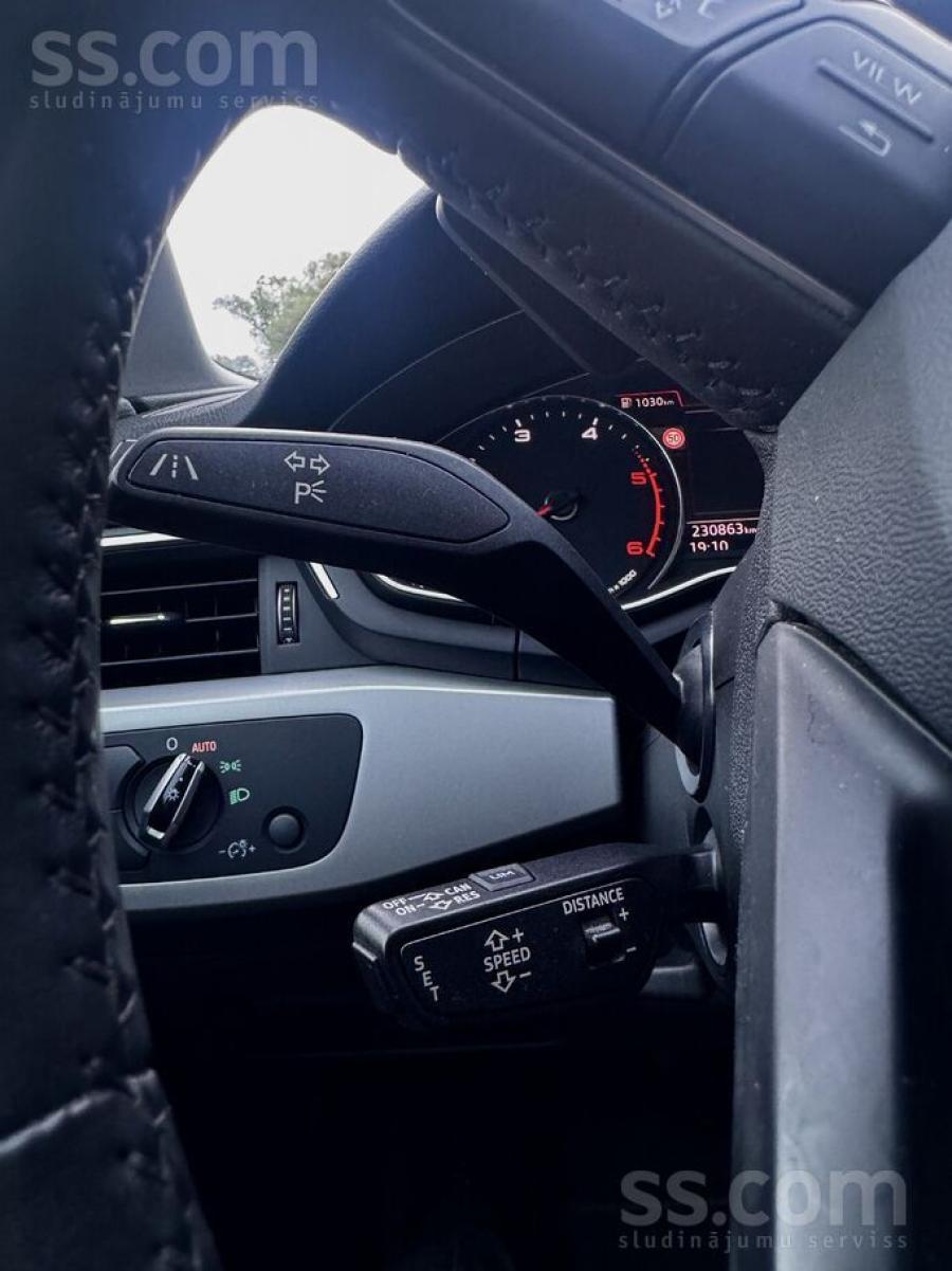 Blue Audi A4 2017 in Riga, with an engine capacity of 2.00 L and mileage of 231 thousand km for 12900 €, photo 9 on AUTOMOTO.COM.LV