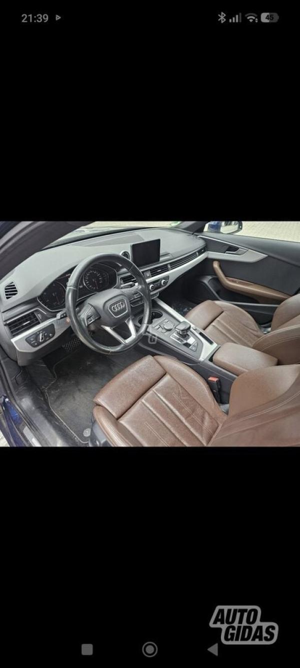 Zils Audi A4 2017 Viļņa, ar dzinēja tilpumu 2.00 L un nobraukumu 290 tūkst. km par 10200 €, foto 6 vietnē AUTOMOTO.COM.LV