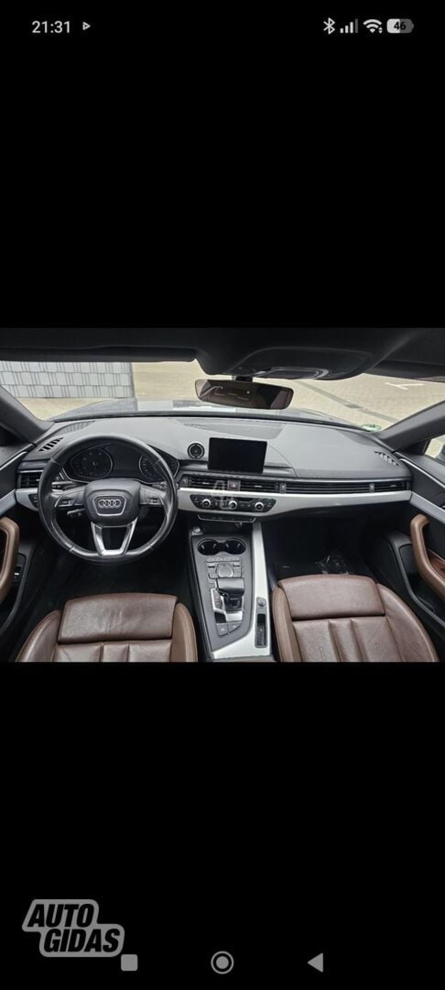 Blue Audi A4 2017 in Vilnius, with an engine capacity of 2.00 L and mileage of 290 thousand km for 10200 €, photo 7 on AUTOMOTO.COM.LV
