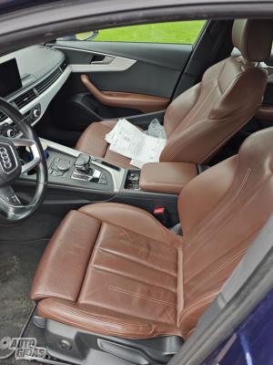Blue Audi A4 2017 in Vilnius, with an engine capacity of 2.00 L and mileage of 290 thousand km for 10200 €, photo 8 on AUTOMOTO.COM.LV