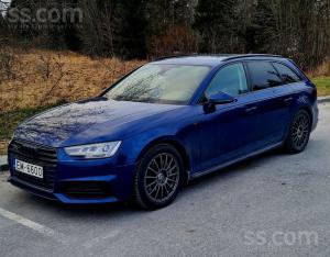 Zils Audi A4 2018 Rīga, ar dzinēja tilpumu 2.00 L un nobraukumu 140 tūkst. km par 24000 €, foto 4 vietnē AUTOMOTO.COM.LV