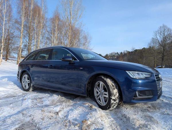 Zils Audi A4 2018 Viļņa, ar dzinēja tilpumu 1.98 L un nobraukumu 214 tūkst. km par 16500 €, foto 3 vietnē AUTOMOTO.COM.LV