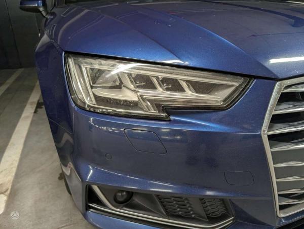 Zils Audi A4 2018 Viļņa, ar dzinēja tilpumu 1.98 L un nobraukumu 214 tūkst. km par 16500 €, foto 6 vietnē AUTOMOTO.COM.LV